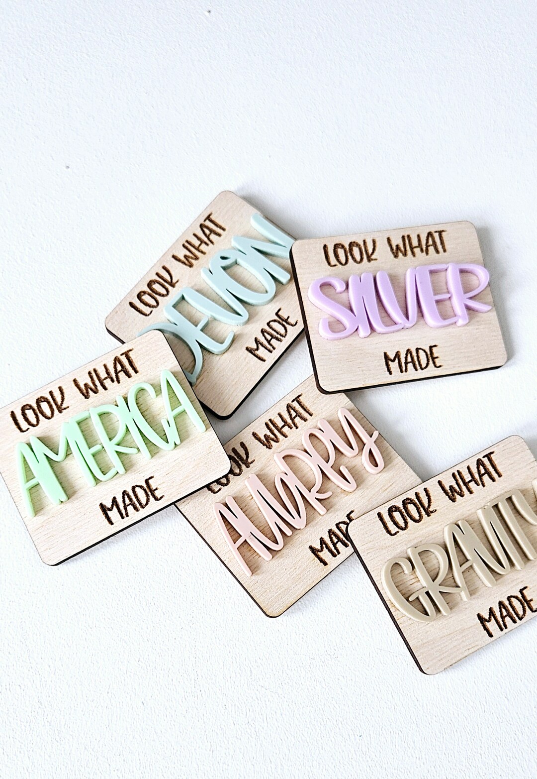 Look What I Made Magnet | Personalized Look What I Made Magnets | Kids ...