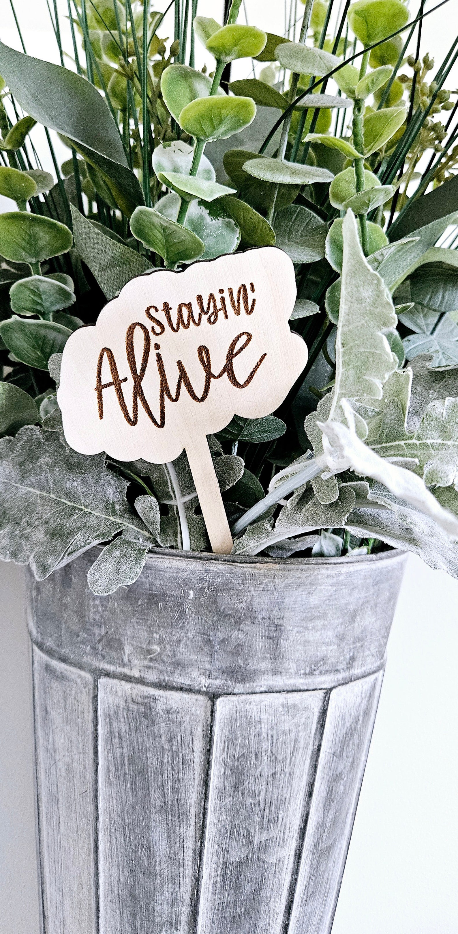 Funny Plant Stakes Wooden Plant Stakes Mom Garden Stakes Funny Plant ...