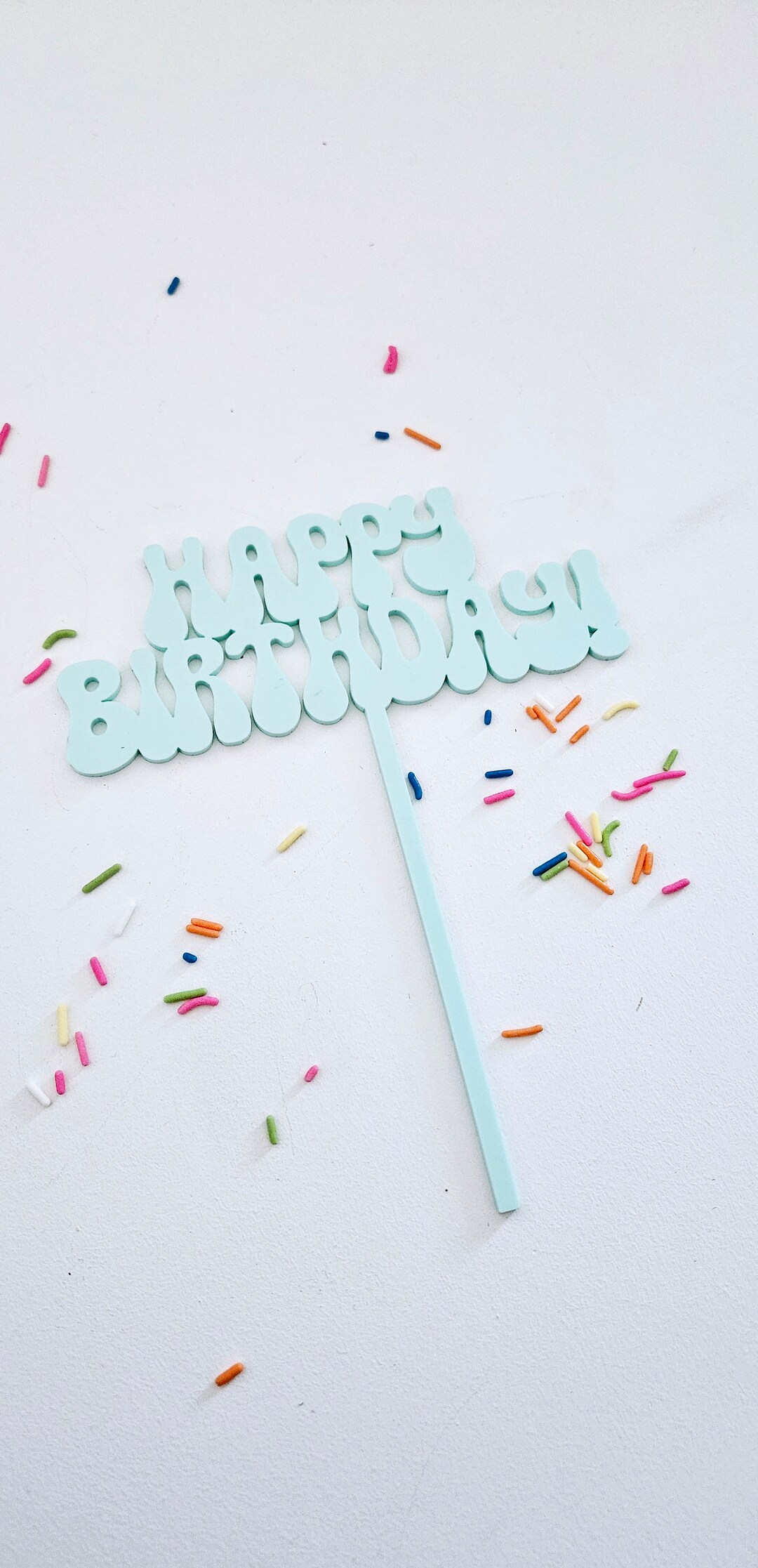 Birthday Cake Topper | Happy Birthday Cake Topper | Cake Topper ...