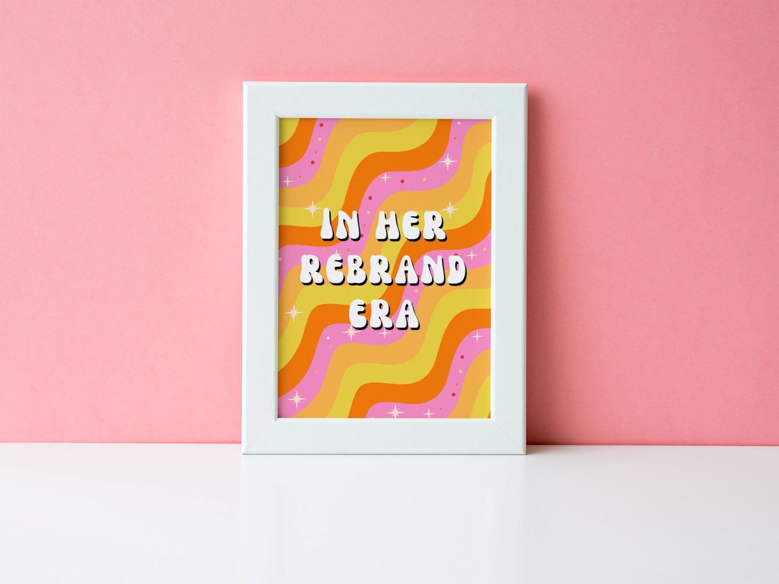 Groovy Retro Wall Art Digital Download. Funky Groovy Retro Psychedelic ...