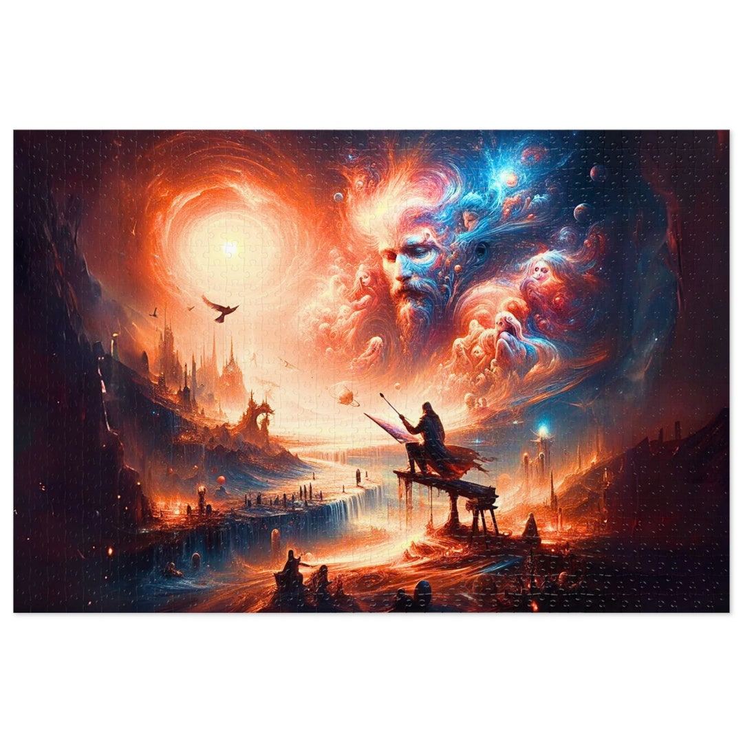 Imaginarium Painter's Dream Jigsaw Puzzle 1000-piece - Etsy