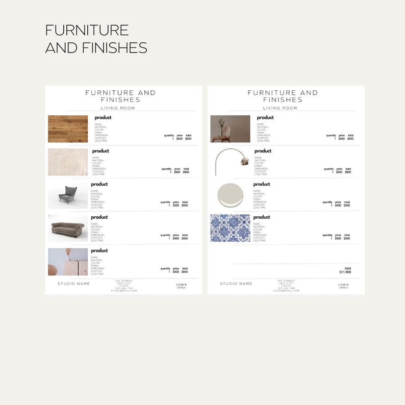 Interior Design Welcome Guide Template, Client Onboarding Form ...