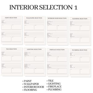 New Haus Design Selection Planner, Interior Design Selections, Builder ...