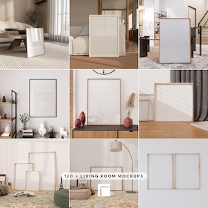 Lifetime Mockup Bundles, Entire Store Frame Mockup Bundle, Frame Mock ...