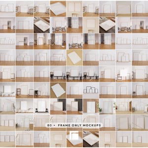 Lifetime Mockup Bundles, Entire Store Frame Mockup Bundle, Frame Mock ...