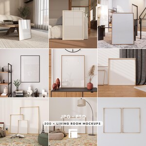 Lifetime Mockup Bundles, Entire Store Frame Mockup Bundle, Frame Mock ...