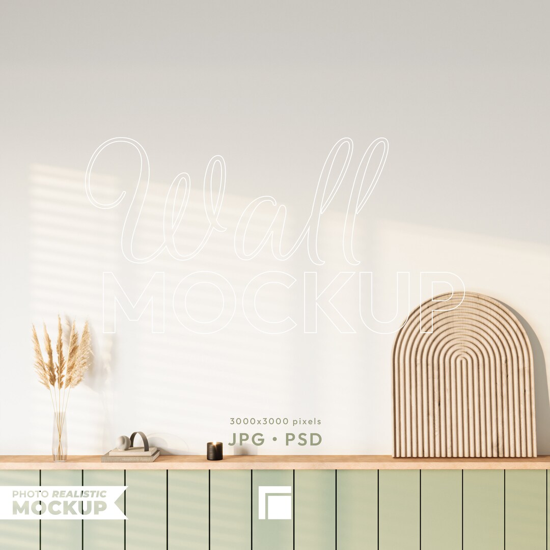 Blank Mock Up, Blank Wall Mockup, Empty Wall Mockup, Modern Interior ...