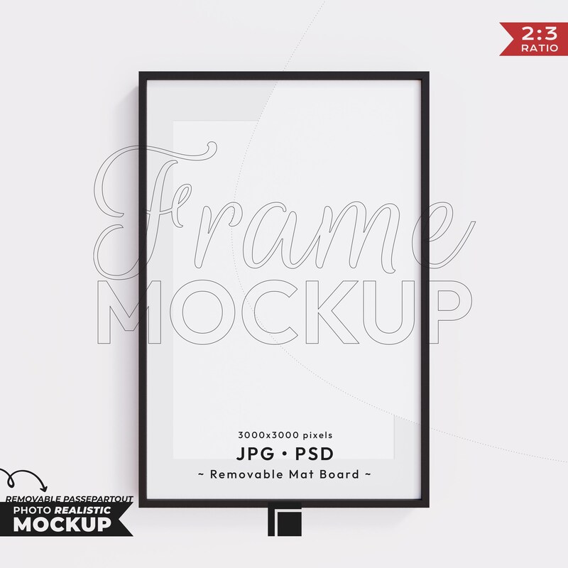 Frame Mockup - Etsy