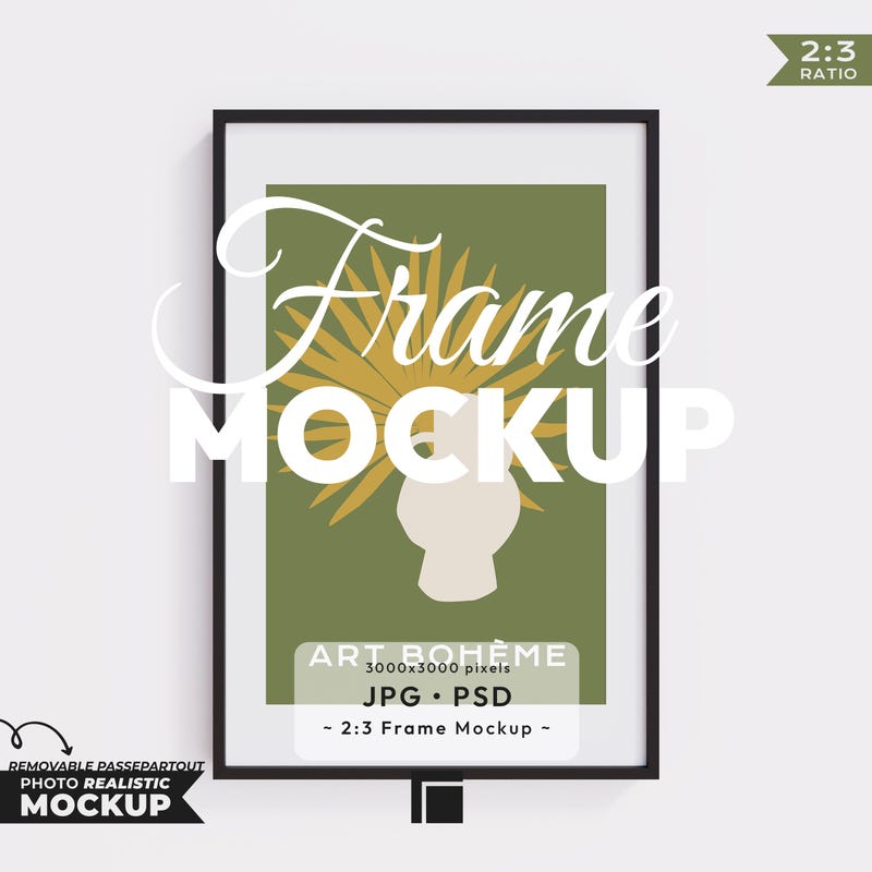 23 X 23 Picture Frame - Etsy