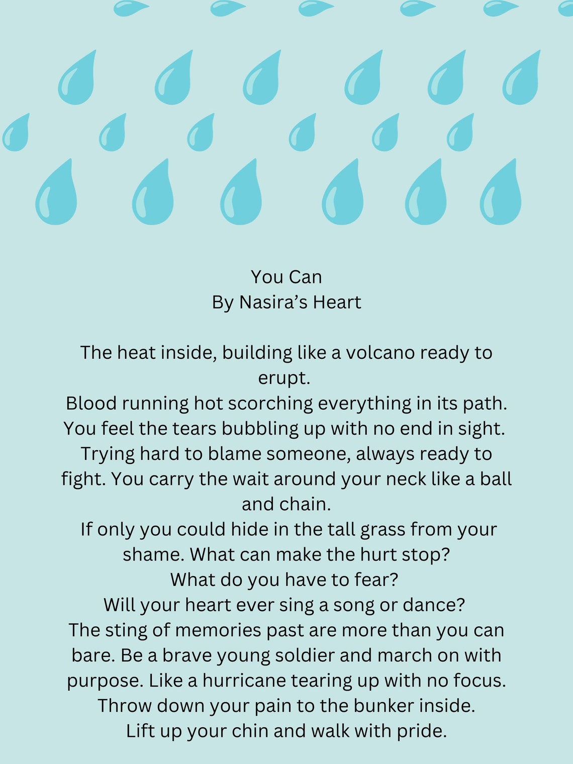 Digital Poem Download/you Can - Etsy