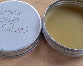 Devil's Club and Dandelion Balm / Dandelion Salve / Native American ...
