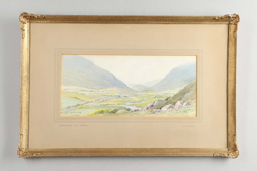 Antique Landscape Watercolour Painting by George William Morrison (FL.C ...