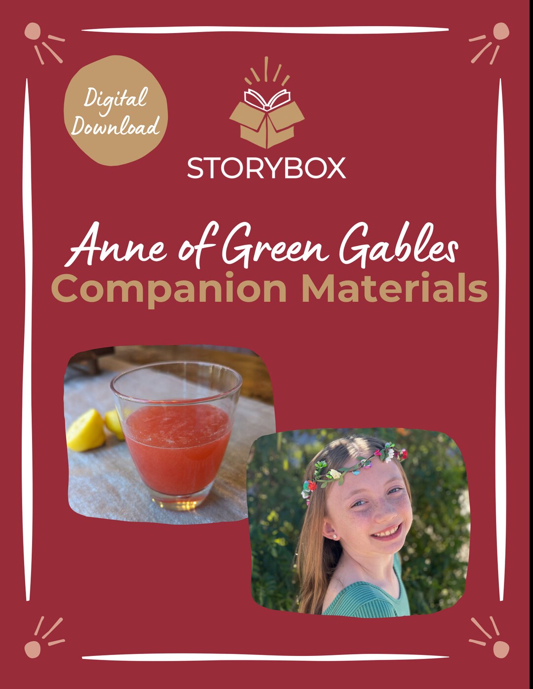 Anne of Green Gables Connection Activities Booklet and Parent Guide ...