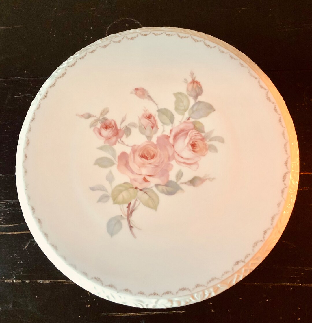 Antique Cake Plate - Etsy