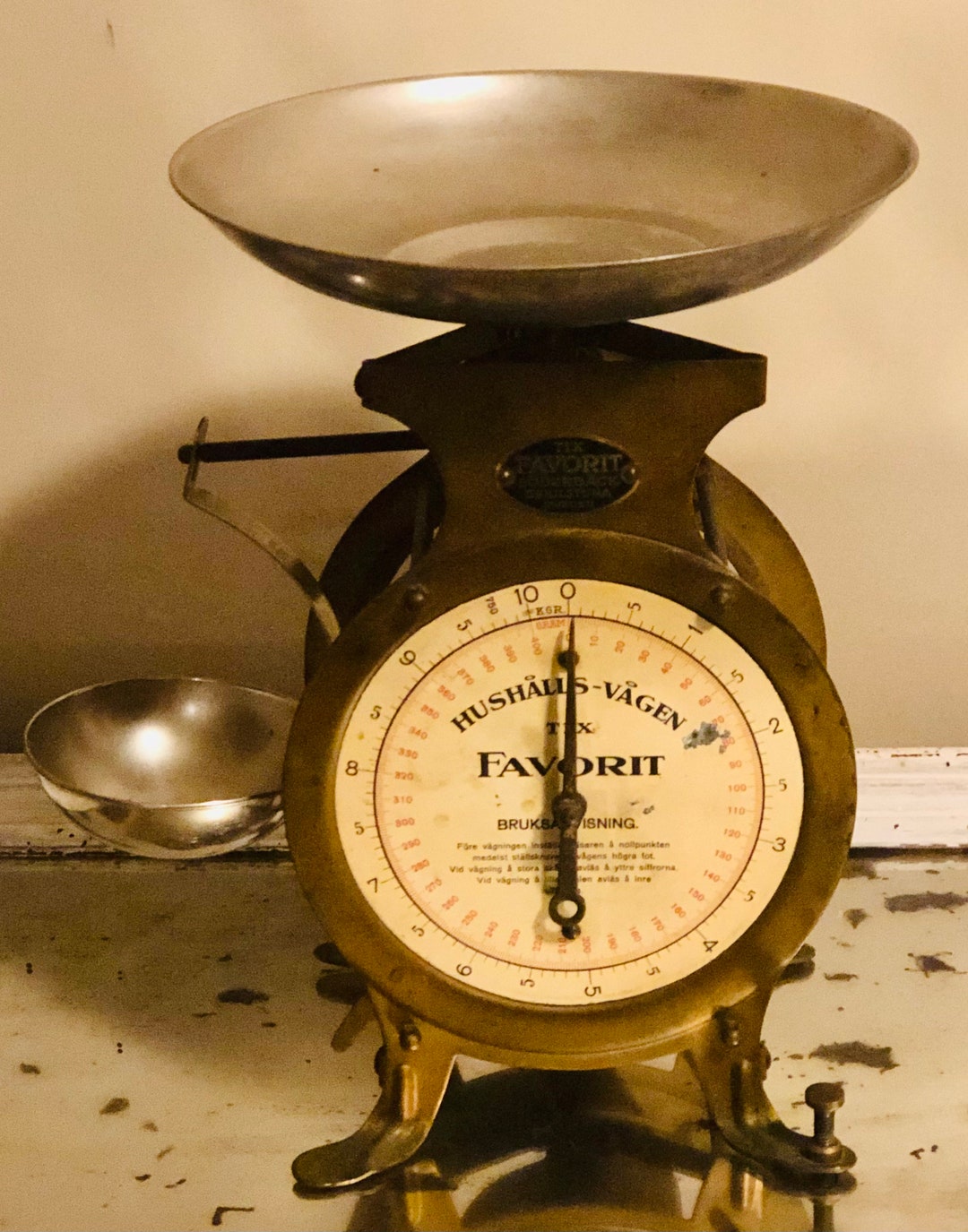 Antique Swedish Scale - Etsy
