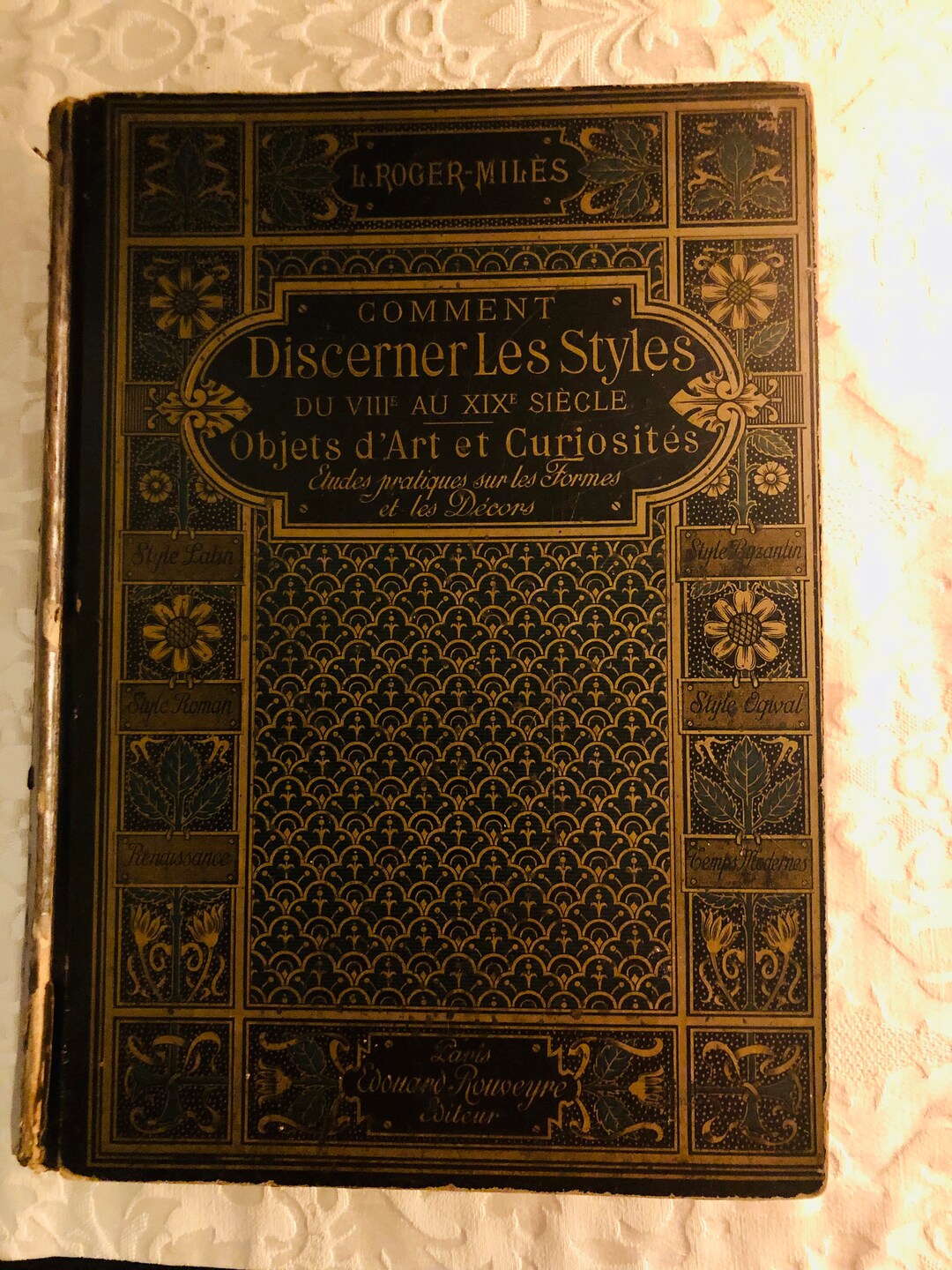Antique French Book 1910 - Etsy