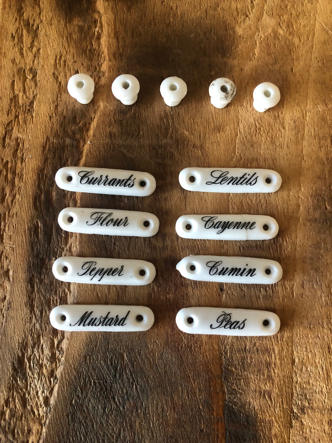 Antique Spice Box Signs - Etsy