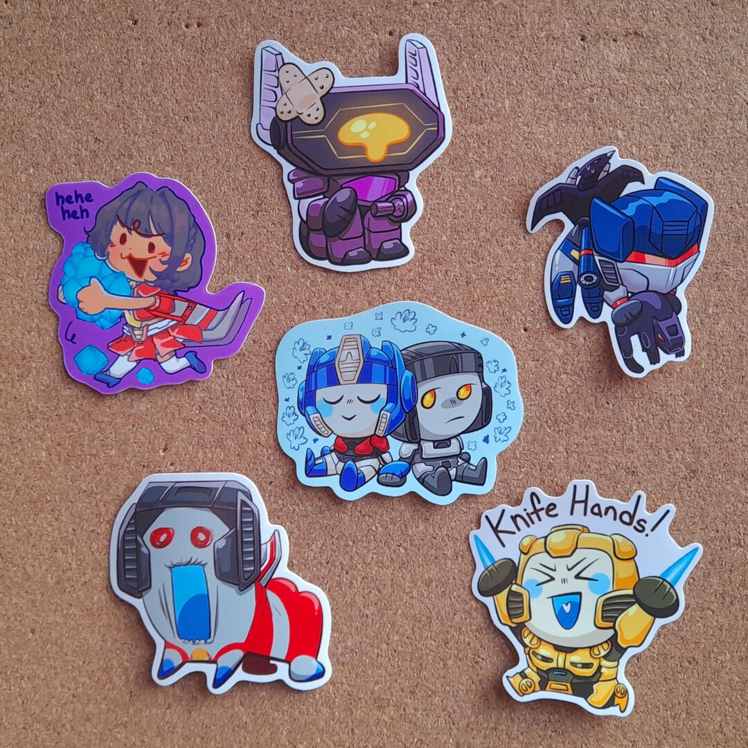 Transformers Stickers - Etsy