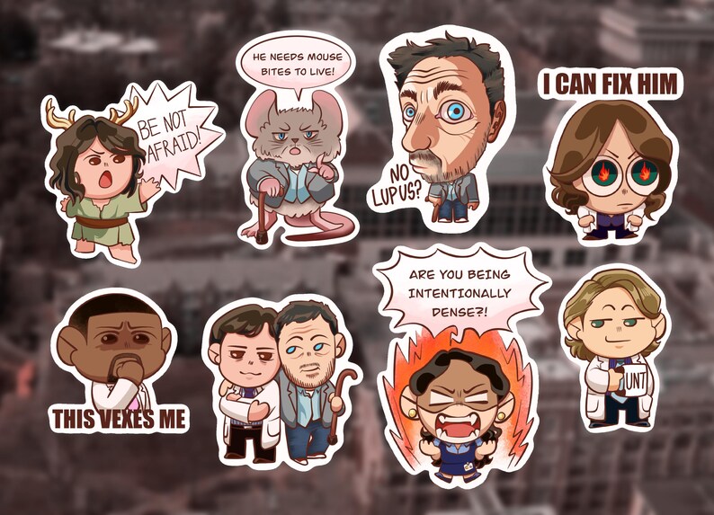House M.D. Stickers - Etsy