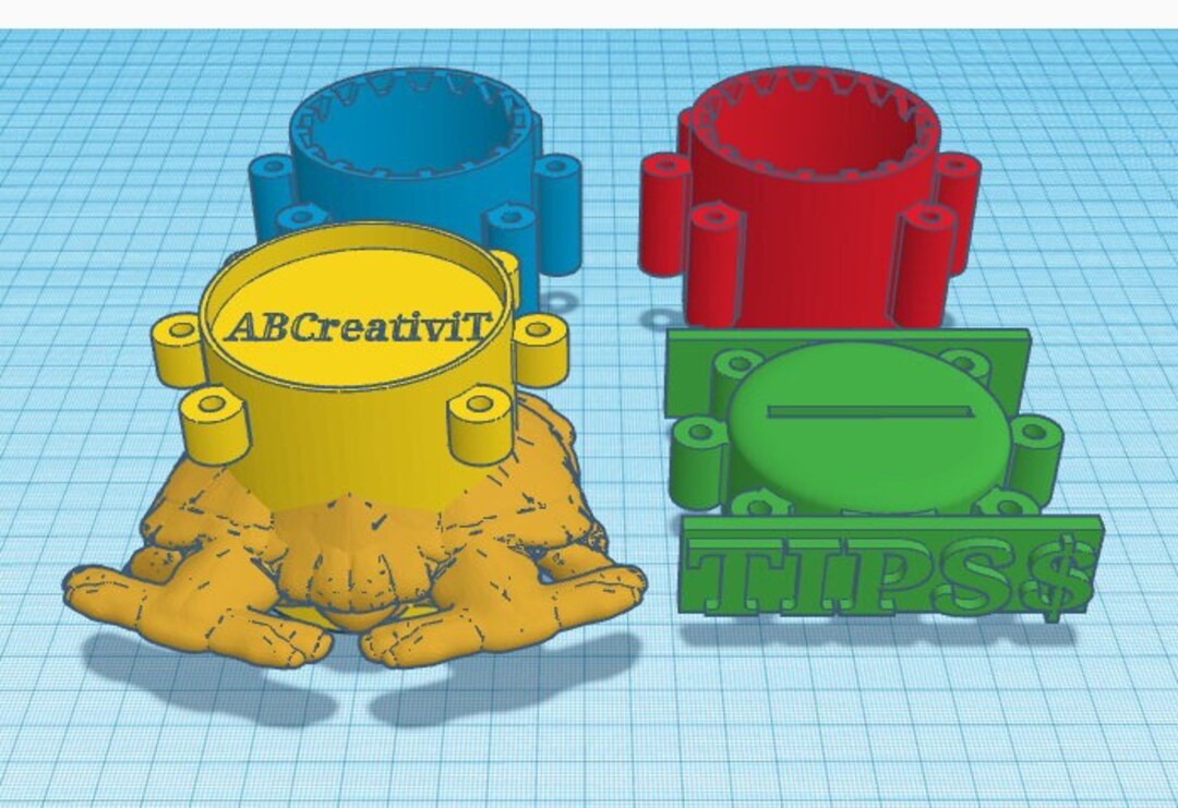 3d Printable Hammer Head Turtle Shark Tree Bank Beginner Set for All ...