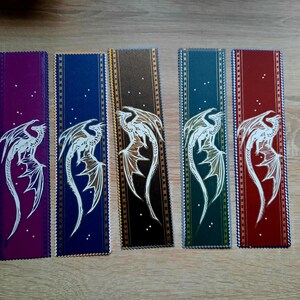 Brown Dragon Bookmark. Handmade Paper Cut Bookmarks. Zero Waste. Book ...