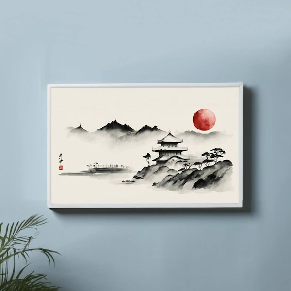 Sumi E Art - Etsy