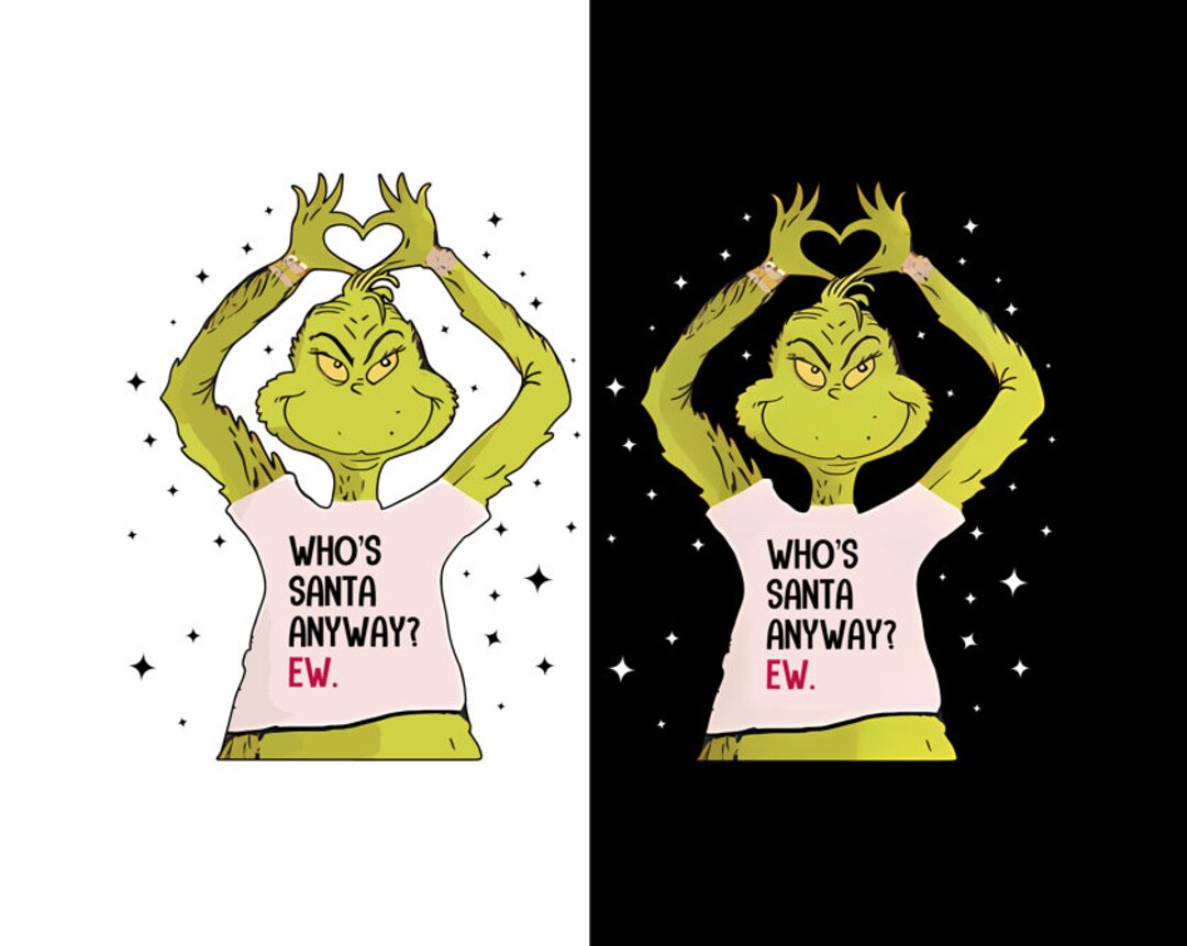Who's Santa Anyway Eew. PNG Swiftmas Png Digital Design - Etsy