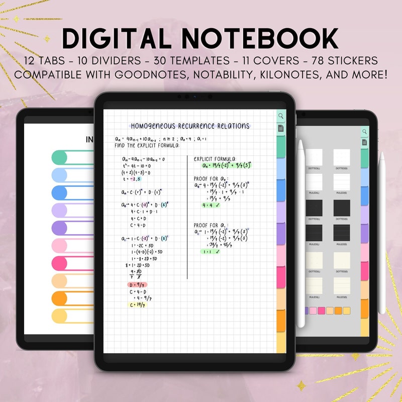 Goodnotes Notebook - Etsy