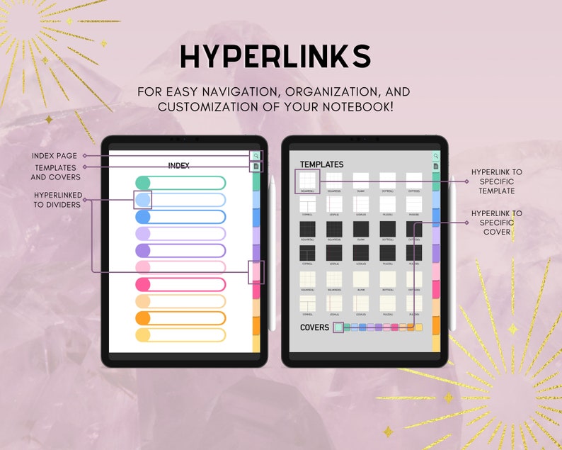 Simple Digital Notebook, Portrait Notebook, Goodnotes Notebook ...