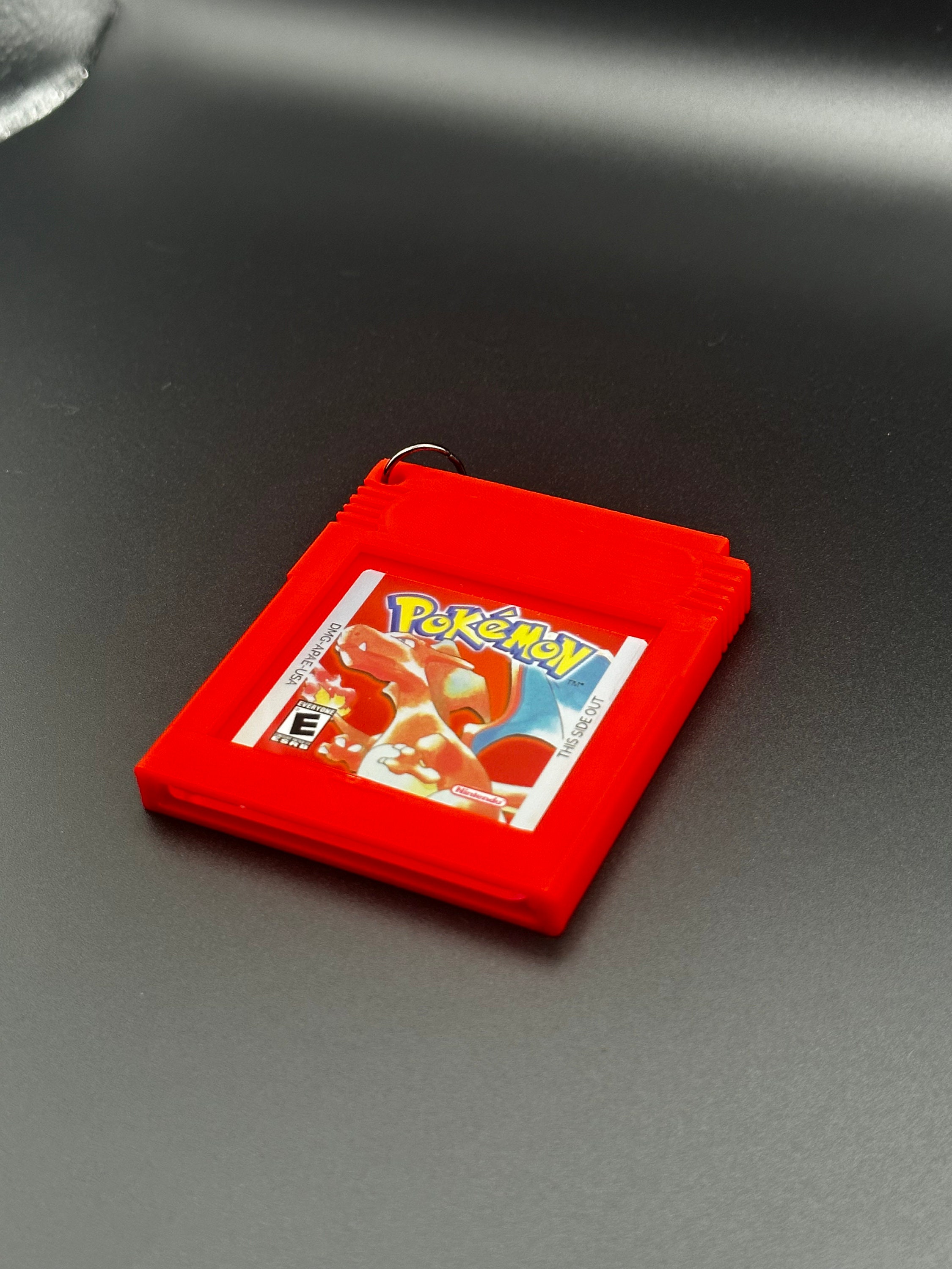 Pokemon Red Version Gameboy Keychain EXTRA Durable replica, Non ...