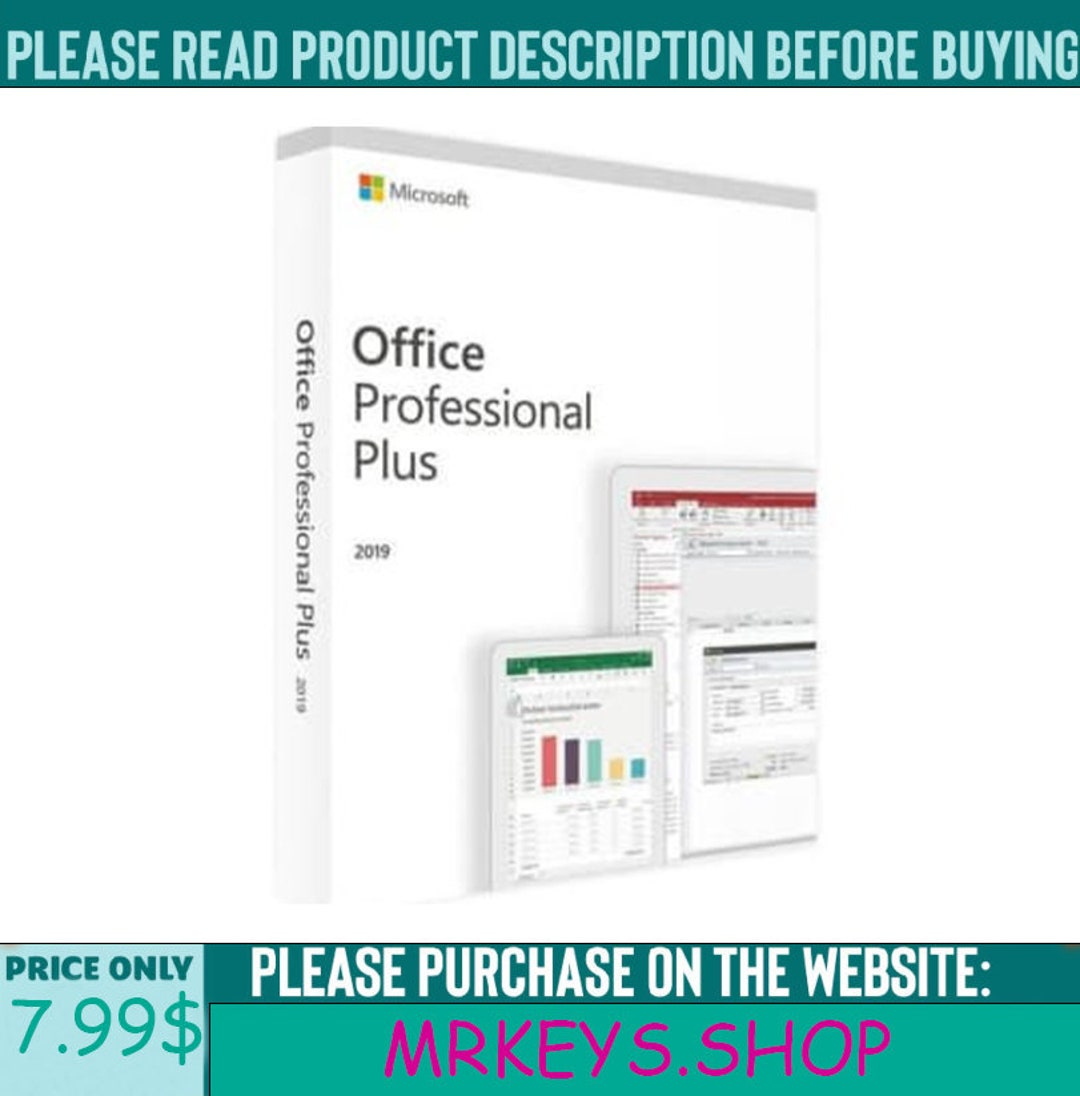 Office 2019 Pro Plus Key Activation - Etsy