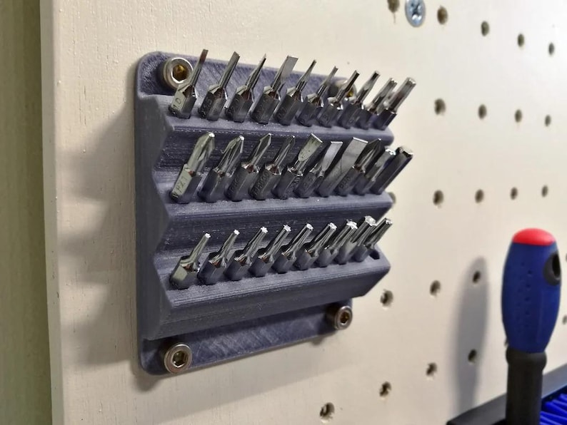 Hex Bit Storage Wall Mount - Etsy