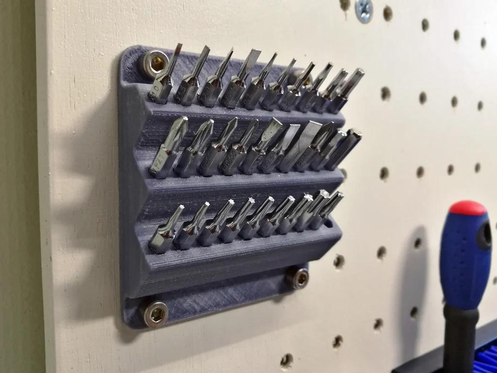 Hex Bit Storage Wall Mount - Etsy