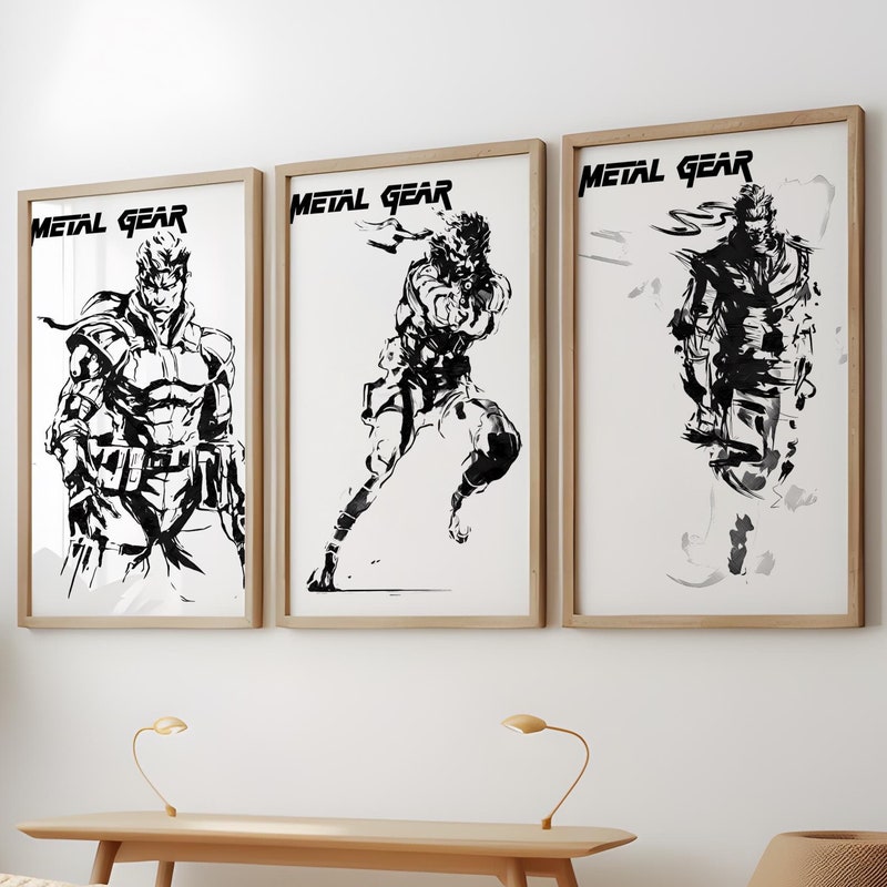 Metal Gear Solid 3 Posters - Etsy