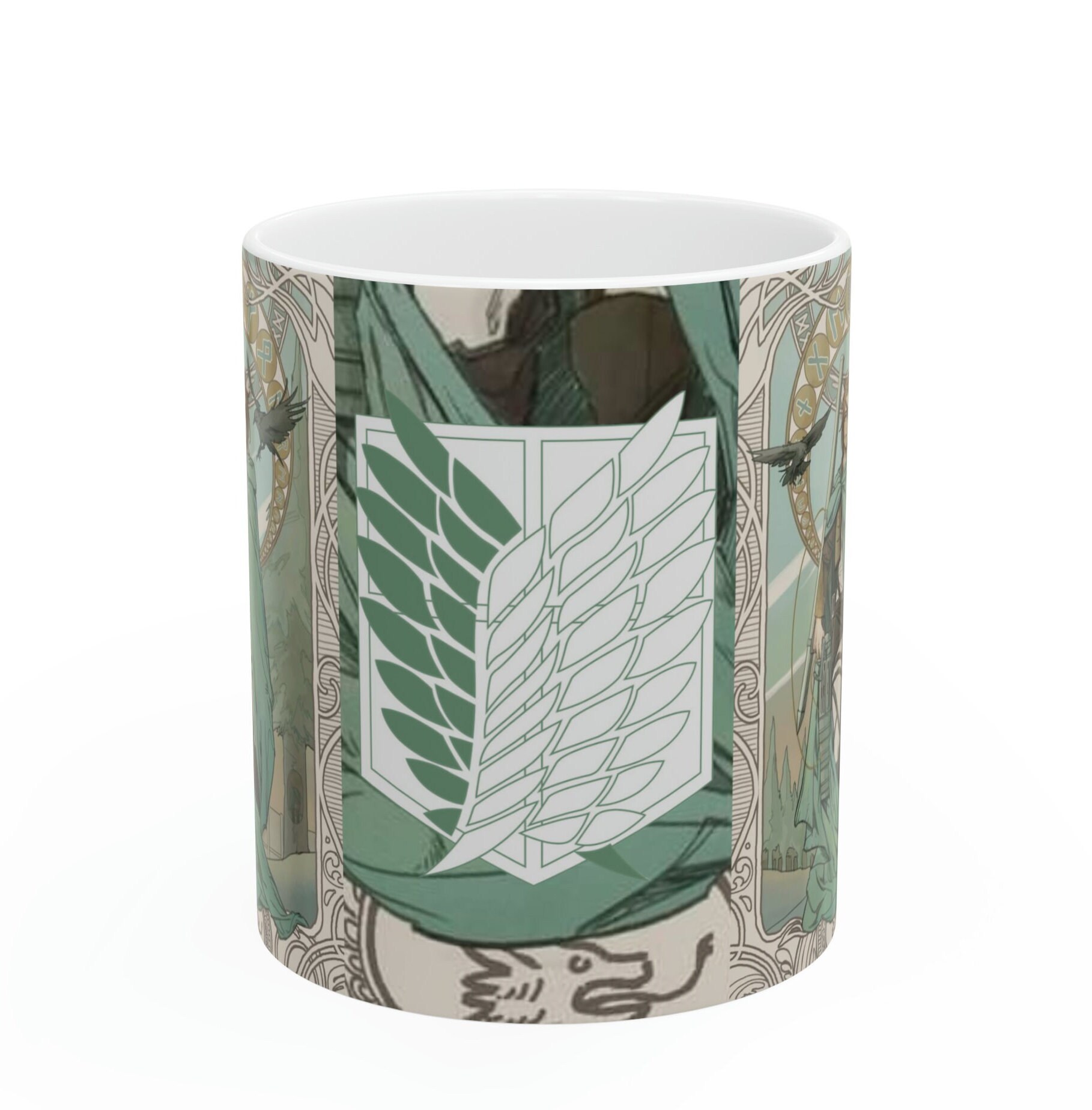 Hange Zoe Mug, AOT Titans Mug, Anime Mug, Anime Lover Cup, Graphic ...