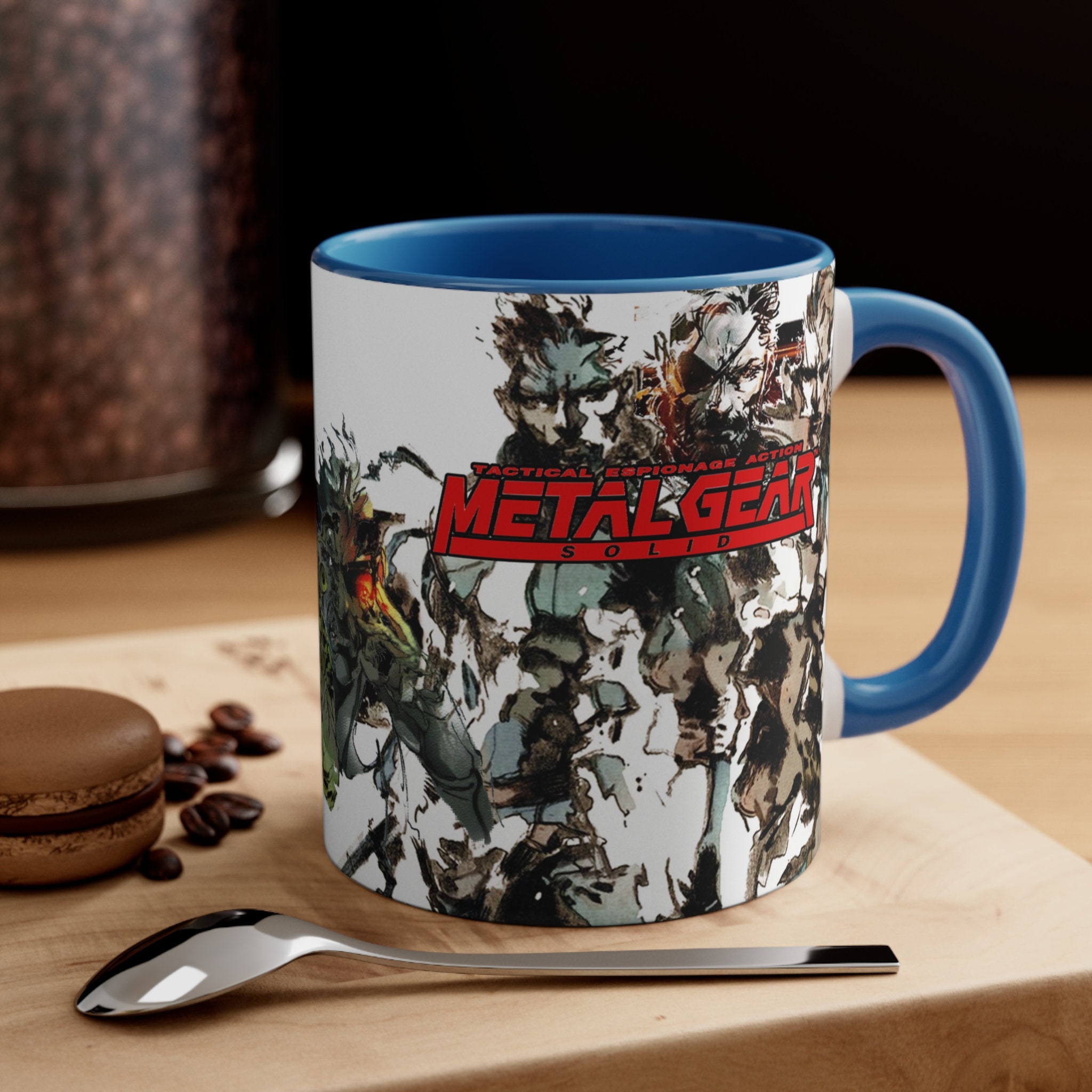 Metal Gear Mug, Metal Gear Solid Mug Gift, FOX HOUND, Metal Gear Scret ...