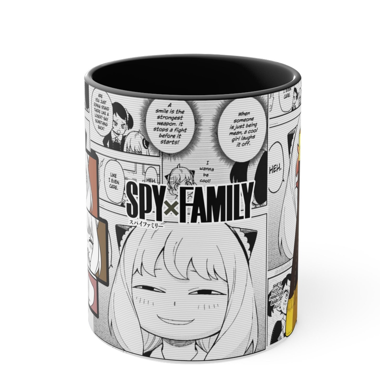 Anime Mug, Anya Forger Mug, Spyxfamily Cup, Heh Anya Forger, Atsumi ...