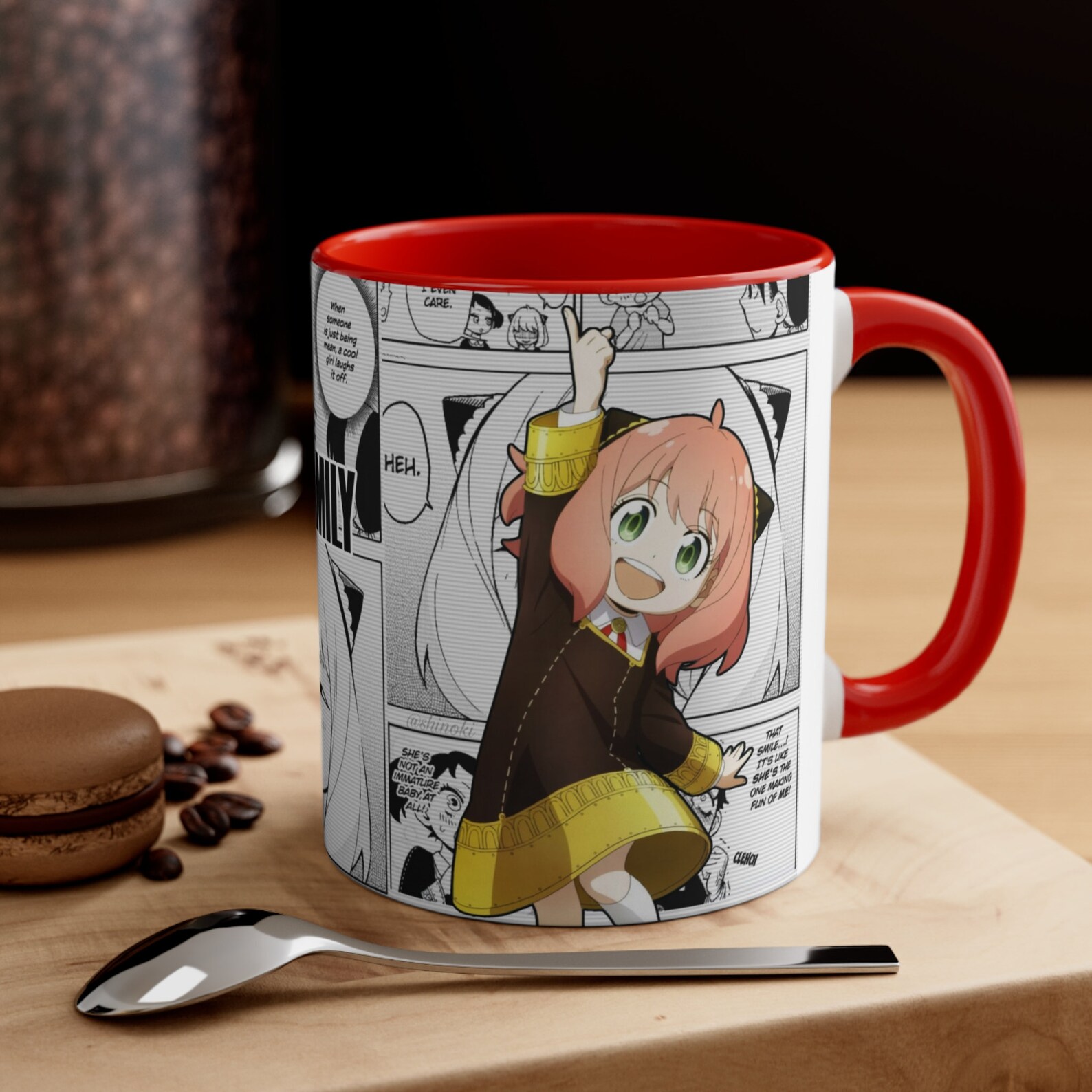 Anime Mug, Anya Forger Mug, Spyxfamily Cup, Heh Anya Forger, Atsumi ...