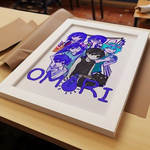 Omori Poster 3 Pack, Omori Anime Wall Print, Videogame Poster, Family ...