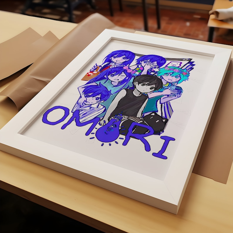 Omori Poster 3 Pack, Omori Anime Wall Print, Videogame Poster, Family ...