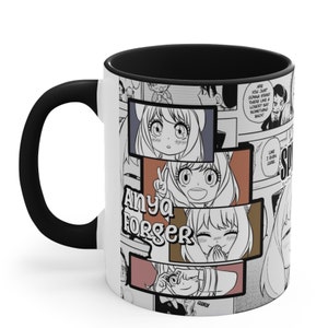 Anime Mug, Anya Forger Mug, Spyxfamily Cup, Heh Anya Forger, Atsumi ...