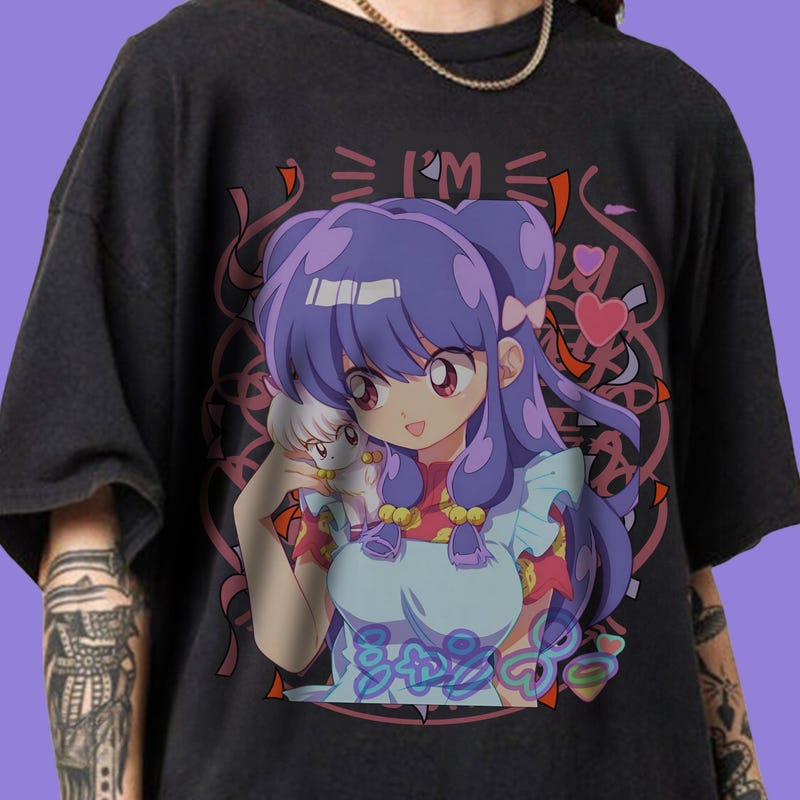 Vintage Anime Shirt - Etsy