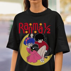 Ranma 1/2 T-shirt, Ranma Anime Shirt, Unisex Ranma Saotome, Anime T ...