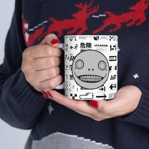 Nier Automata Mug, Cute Neko 2B Kitty Cat Gift, Nier Autokitten Funny ...