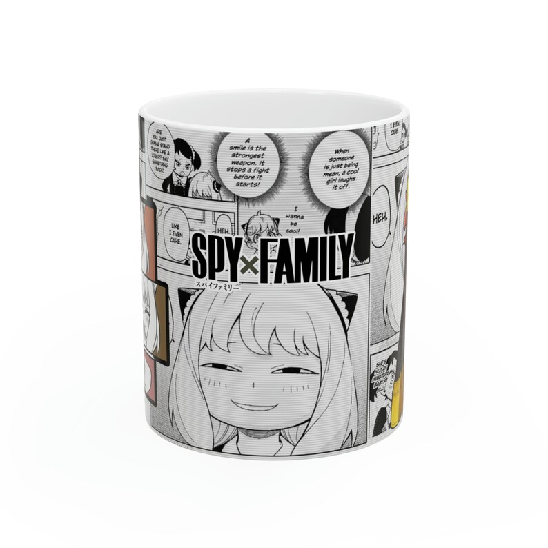 Anime Mug, Anya Forger Mug, Spyxfamily Cup, Heh Anya Forger, Atsumi ...