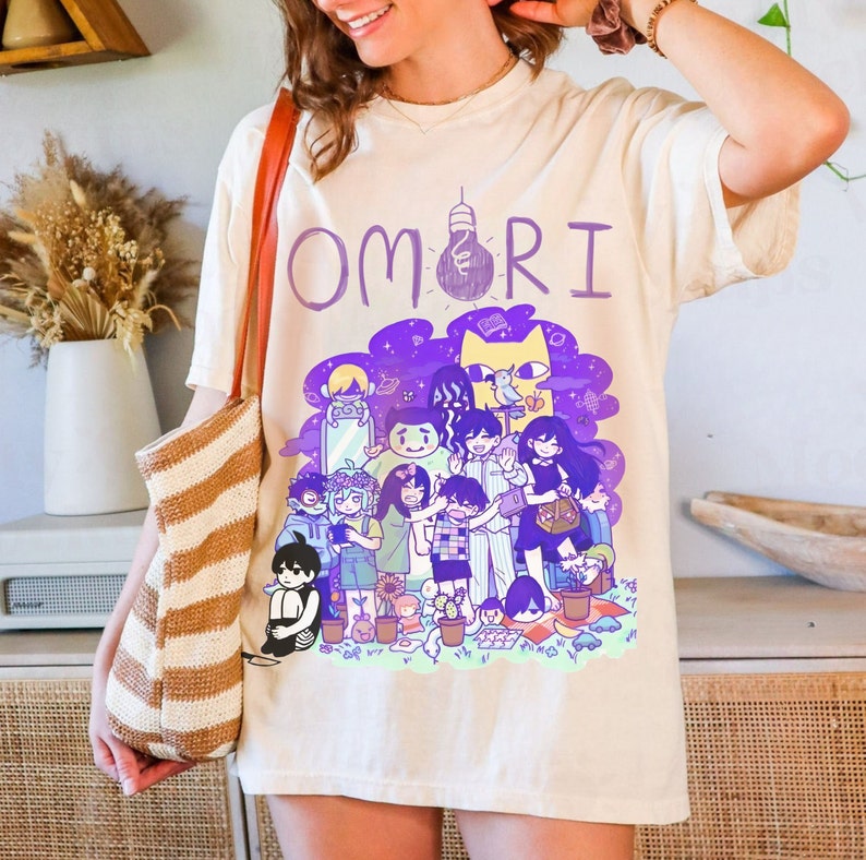 Omori Shirt, Omori Sweatshirt, Omori Something Shirt, Hero Mari Shirt ...