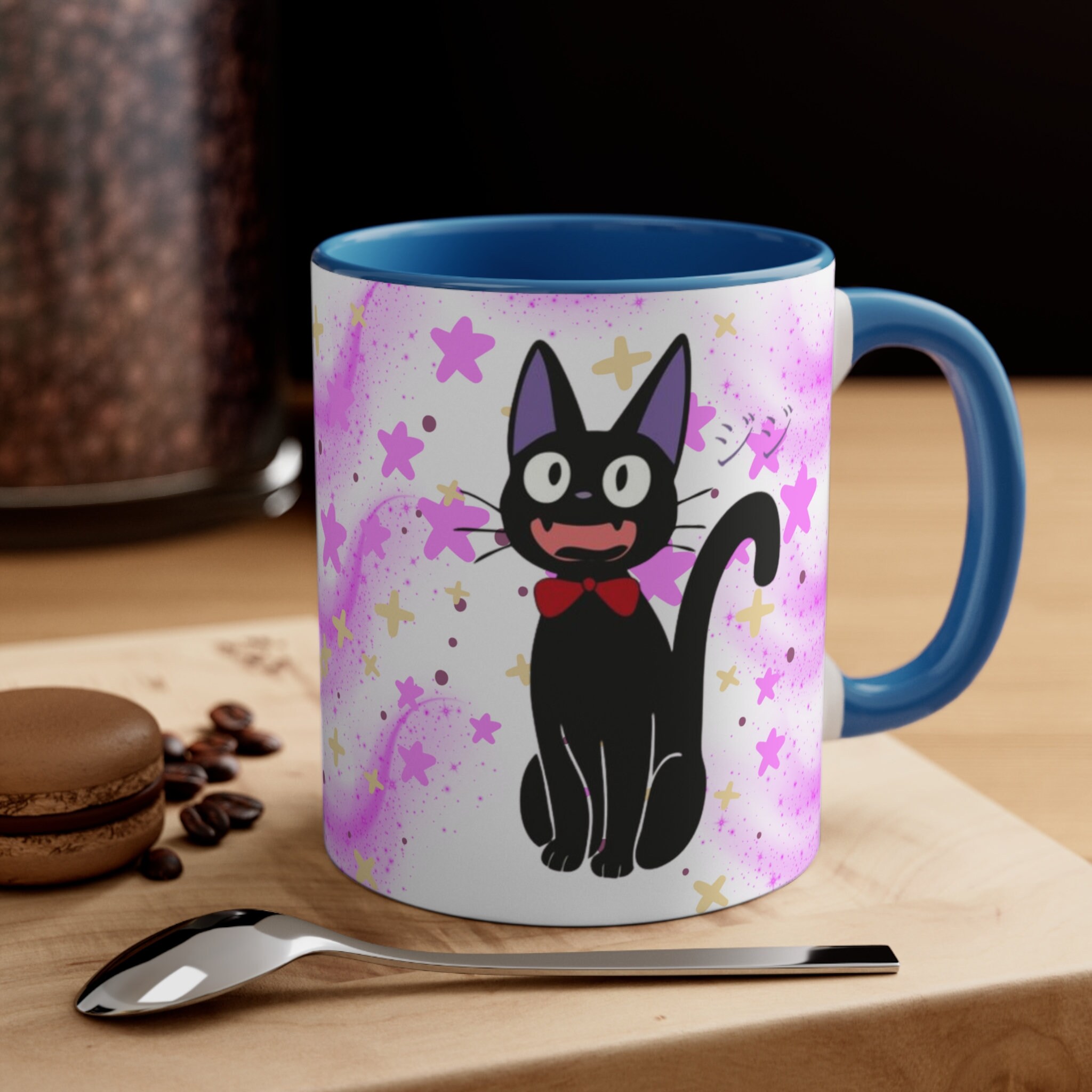 Kikis Delivery Service Mug Studio Ghibli Kiki & Jiji Bed and - Etsy