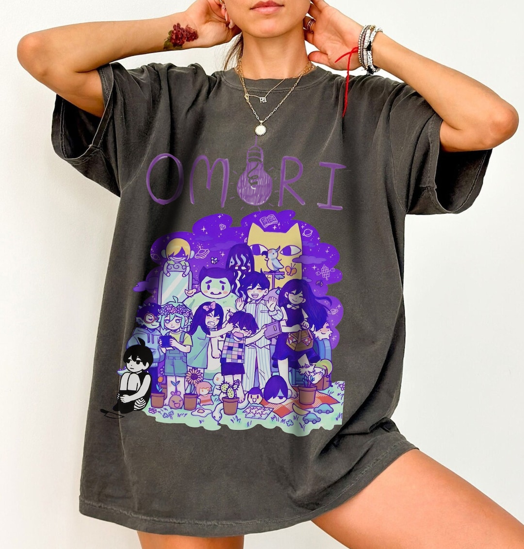 Omori Shirt, Omori Sweatshirt, Omori Something Shirt, Hero Mari Shirt ...