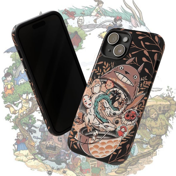 iPhone 15 Studio Ghibli Phone Case - Etsy