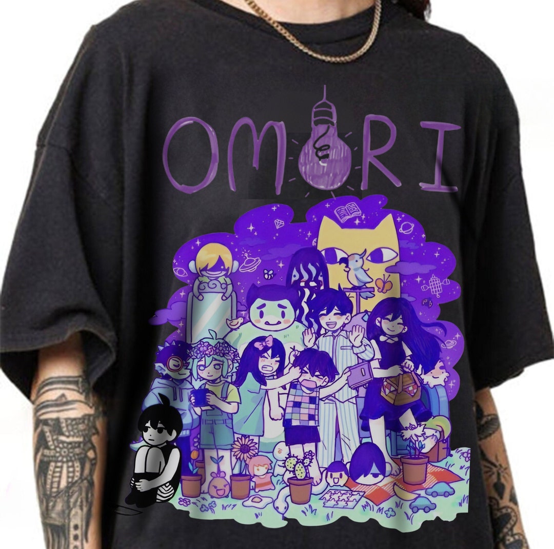 Omori Shirt, Omori Sweatshirt, Omori Something Shirt, Hero Mari Shirt, Cat Lovers Shirt, Otaku ...